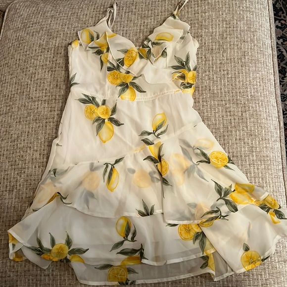 Japna | Dresses | Light And Airy Lemon Summer Dress | Poshmark